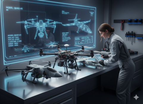 Technical Deep Dive: Drone Types, Payloads, and Performance ...